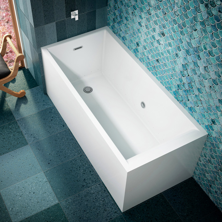 A low angle view for bathtubs - KUB Studio