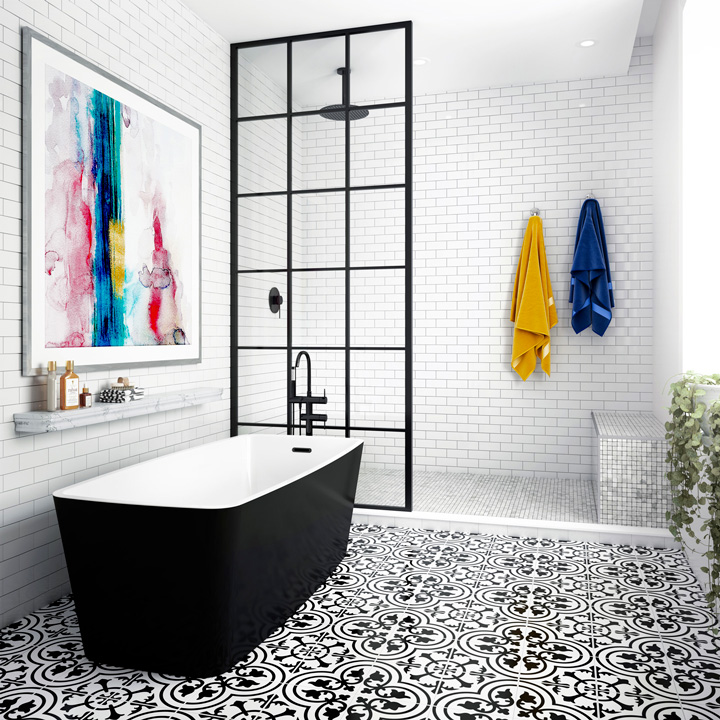 Integrated bath and shower - KUB Studio