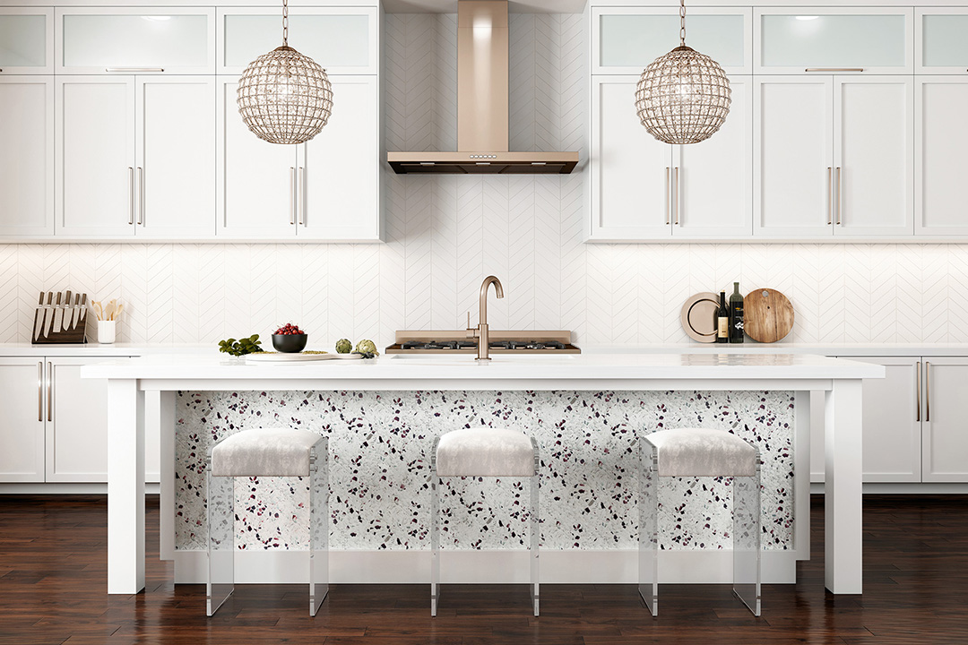 Natural Stone Kitchen Island : an elegant cunter - KUB Studio