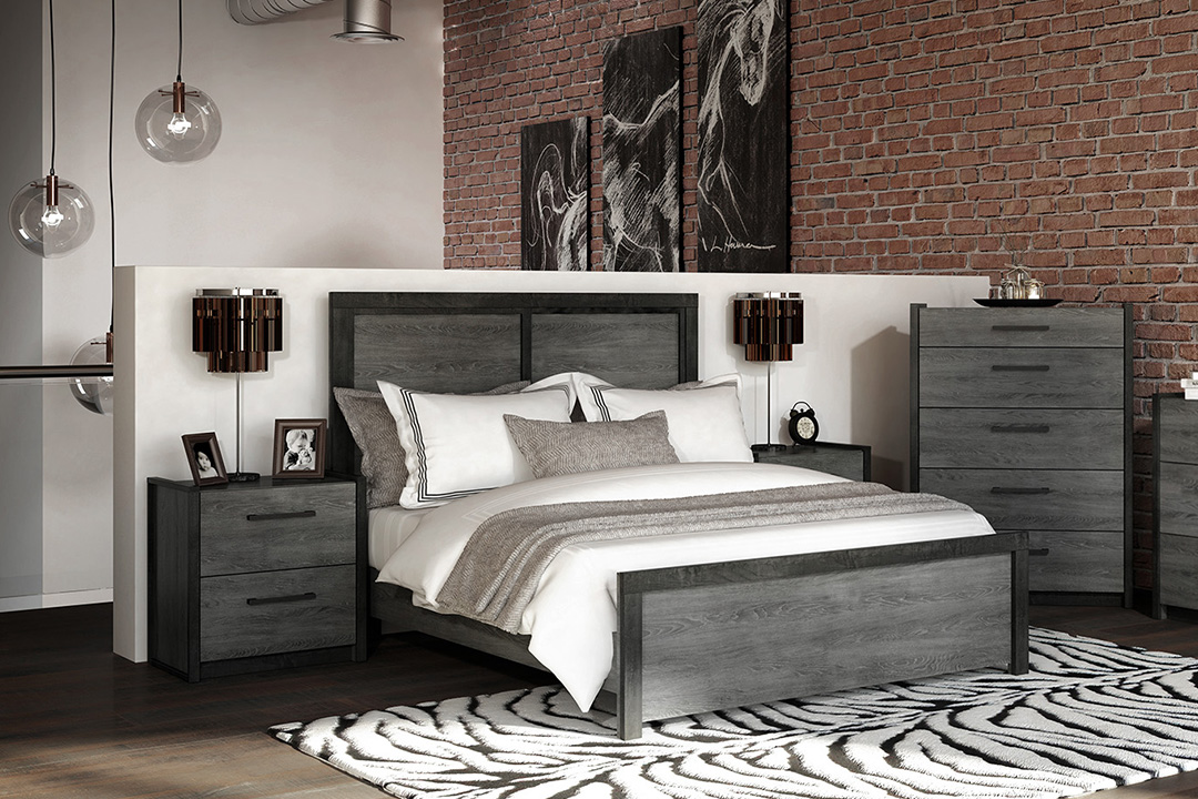 Chambre de Loft Urbain - KUB Studio